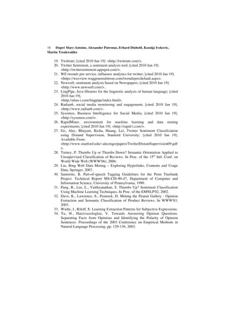 Web Opinion Mining | PDF