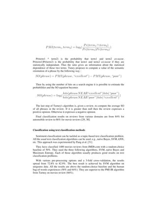 Web Opinion Mining | PDF