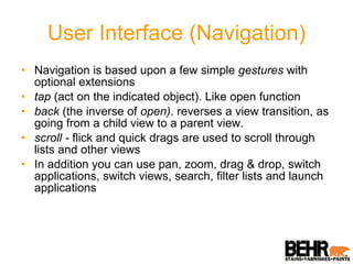 Palm WebOS Overview | PPT