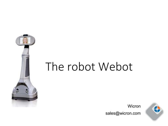 The robot Webot | PPT