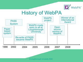 WebPA - Cardiff | PPT