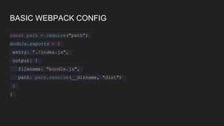 WEBPACK | PPT