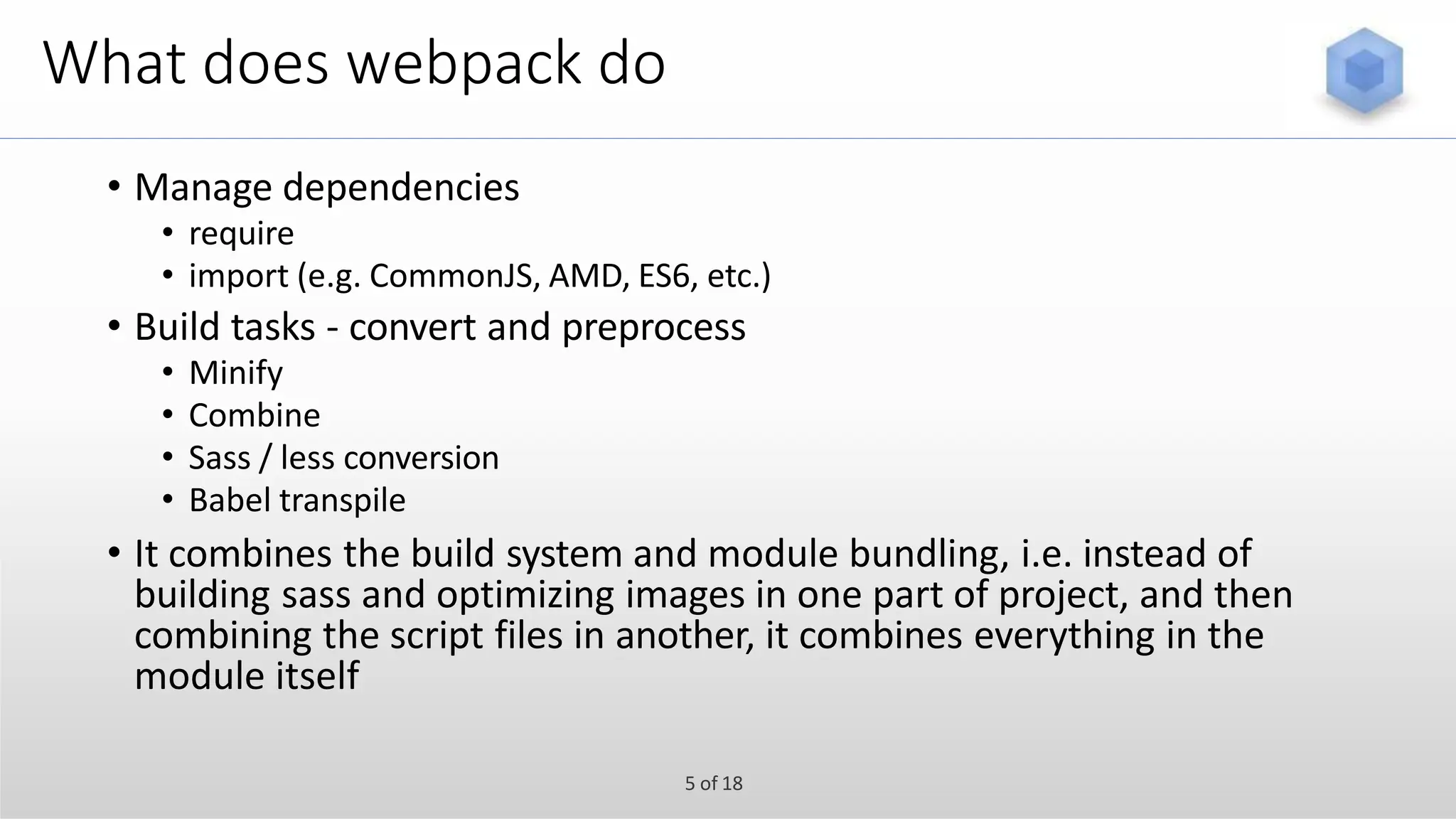 webpack introductionNotice Demystifyingf | PPTX