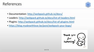 webpack introductionNotice Demystifyingf | PPTX