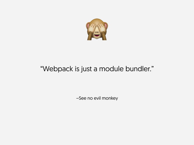 Packing it all: JavaScript module bundling from 2000 to now | PPT
