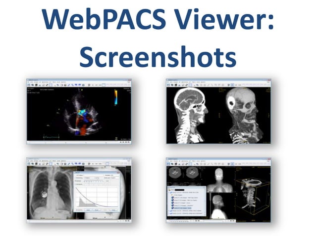 Web Pacs Screenshots | PPTX