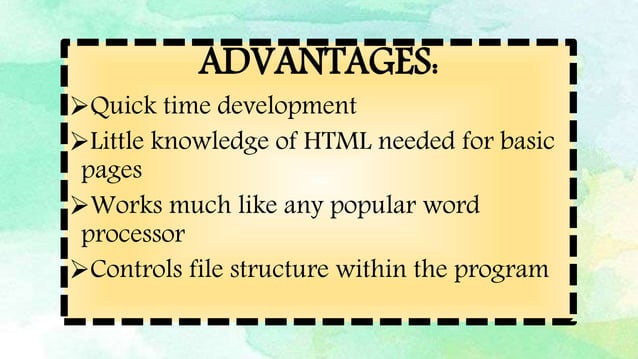 Webpage Design Using Templates and Online WYSIWYG Platforms | PPT