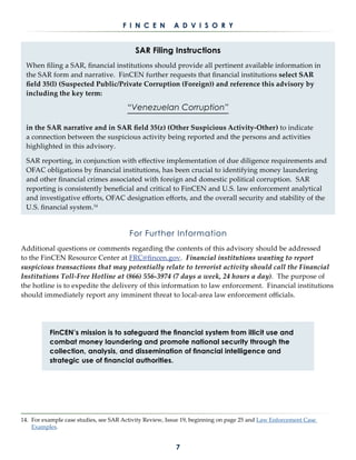 Advisory on Widespread Public Corruption in Venezuela | PDF