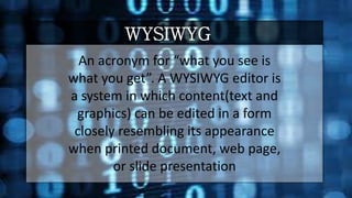 Webpage and ict | PPTX