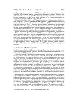Web page classification features and algorithms | PDF