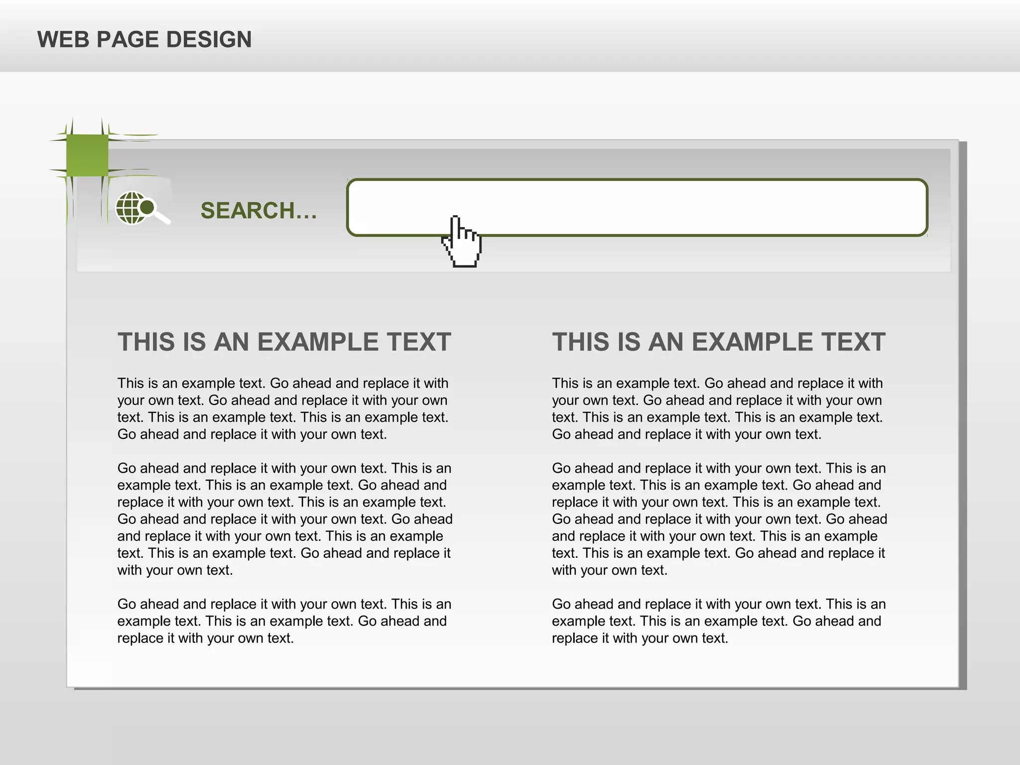 Web Page Design Diagrams | PPT