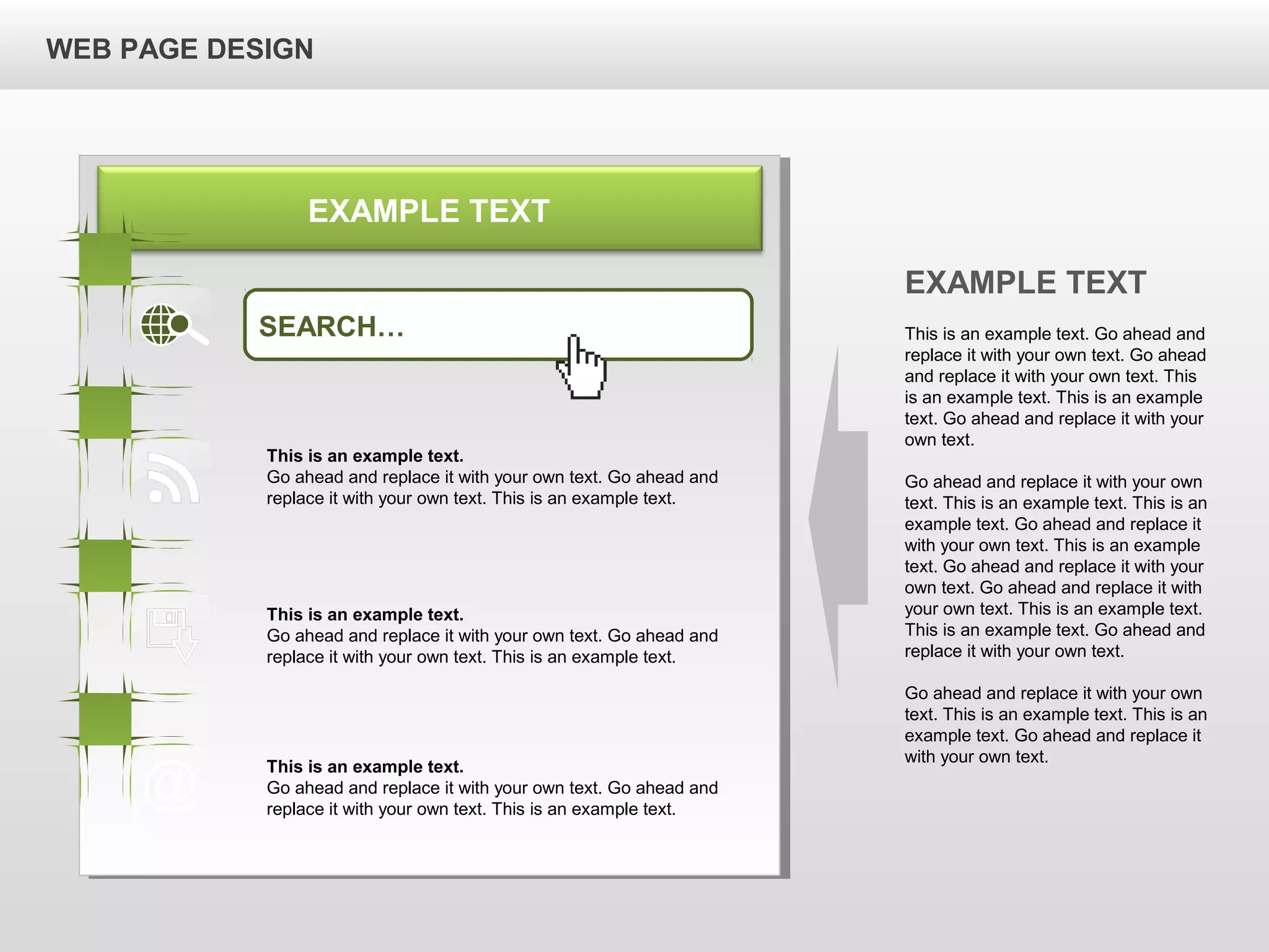 Web Page Design Diagrams | PPT