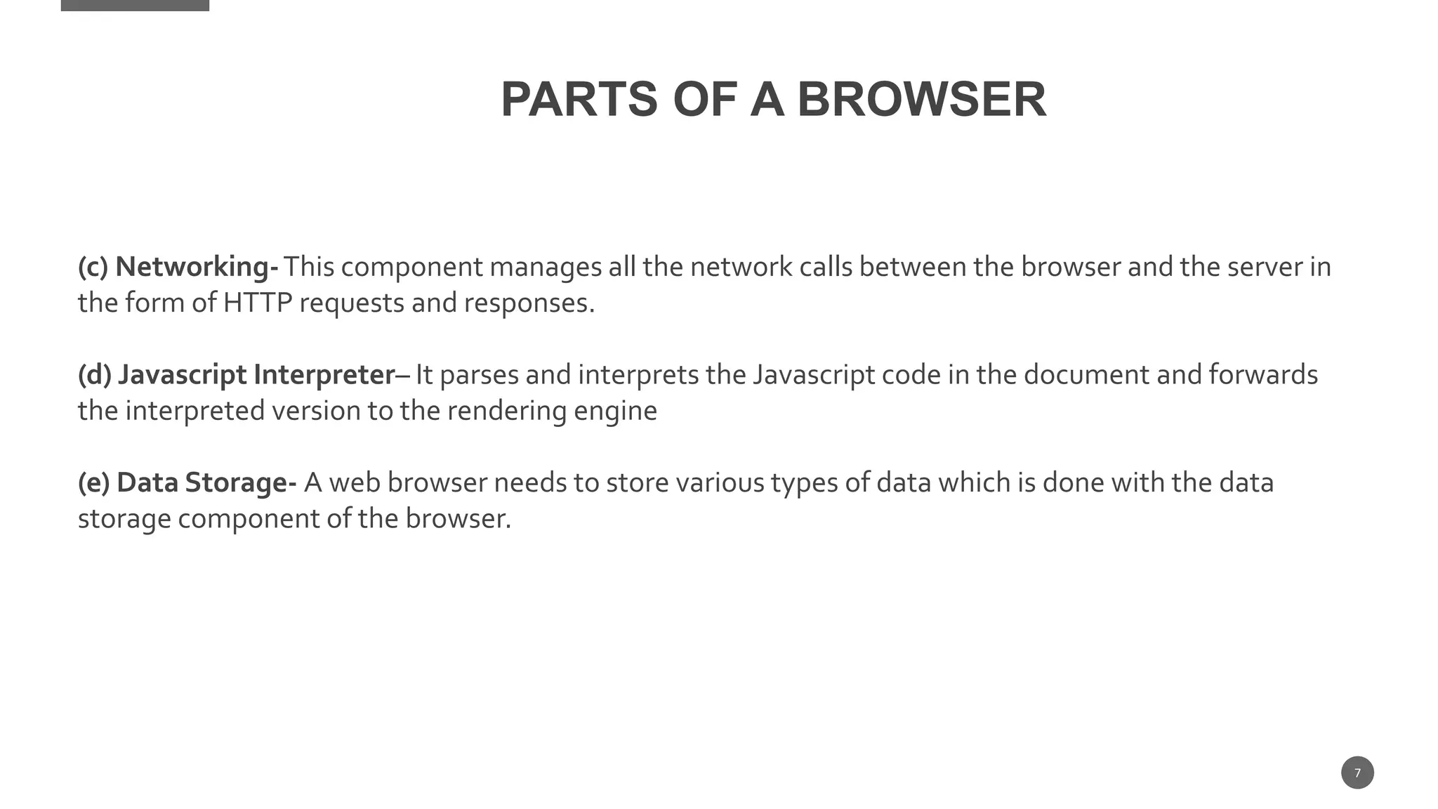 How webpage loading takes place? | PPTX