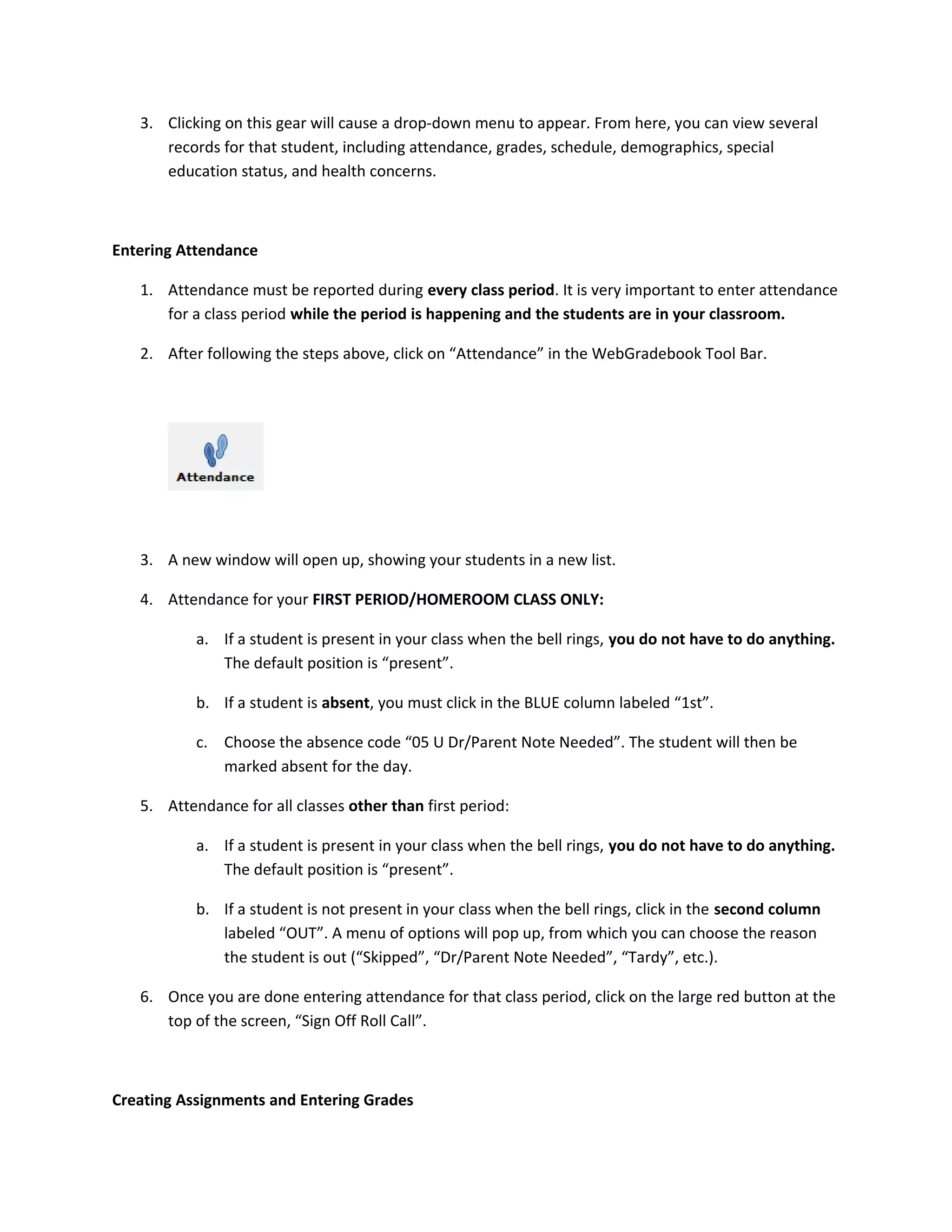 Web pams teachers' users guide | DOC