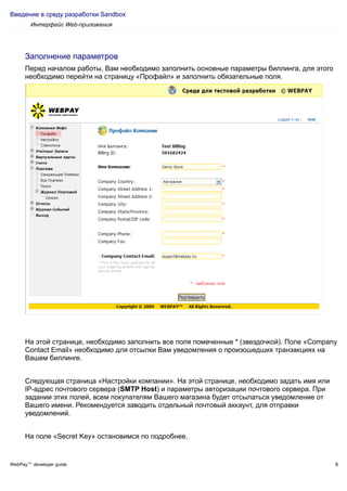 Web pay development guide | PDF | Web Development | Internet