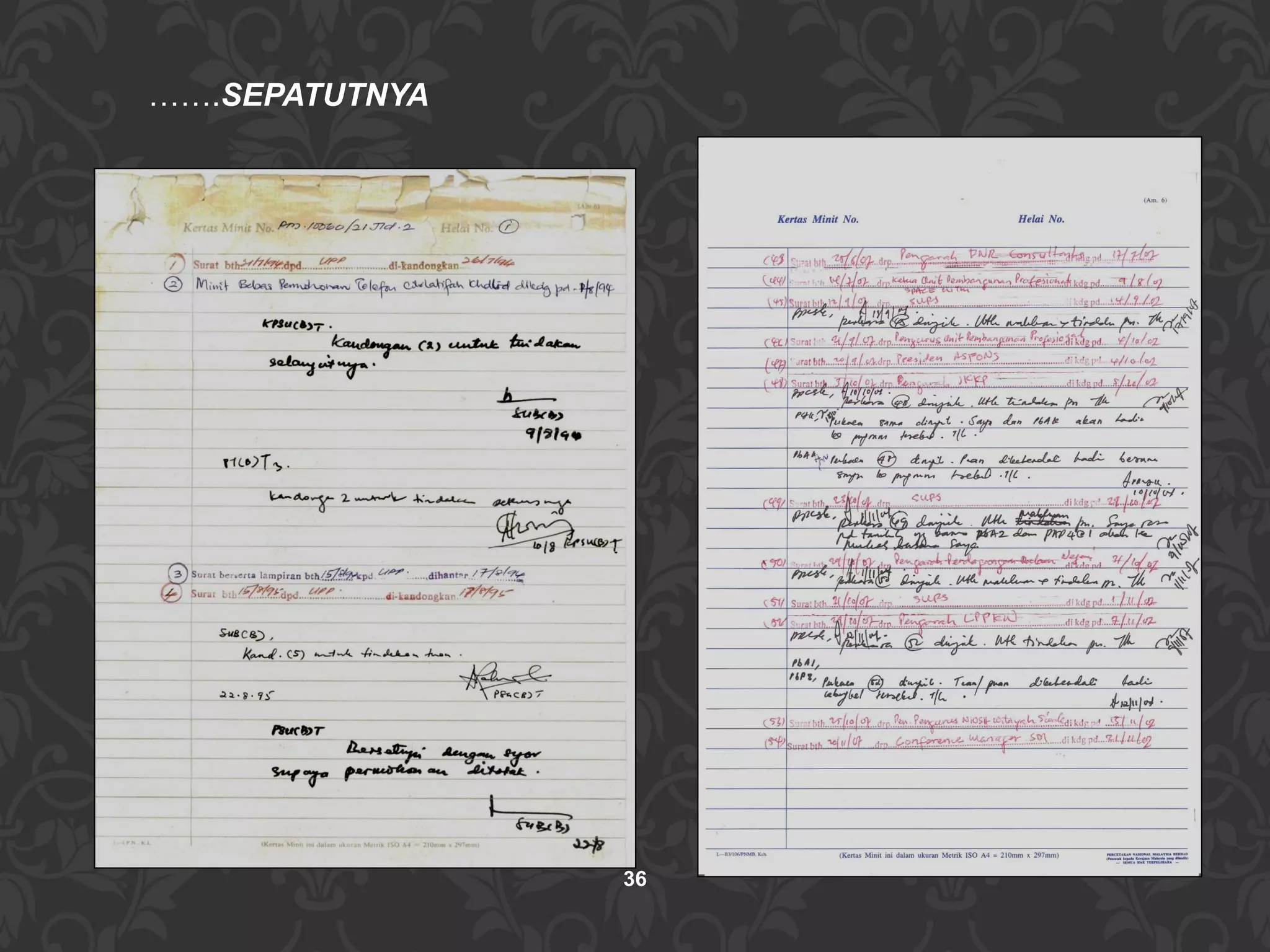 Web pengurusan fail rasmi | PDF