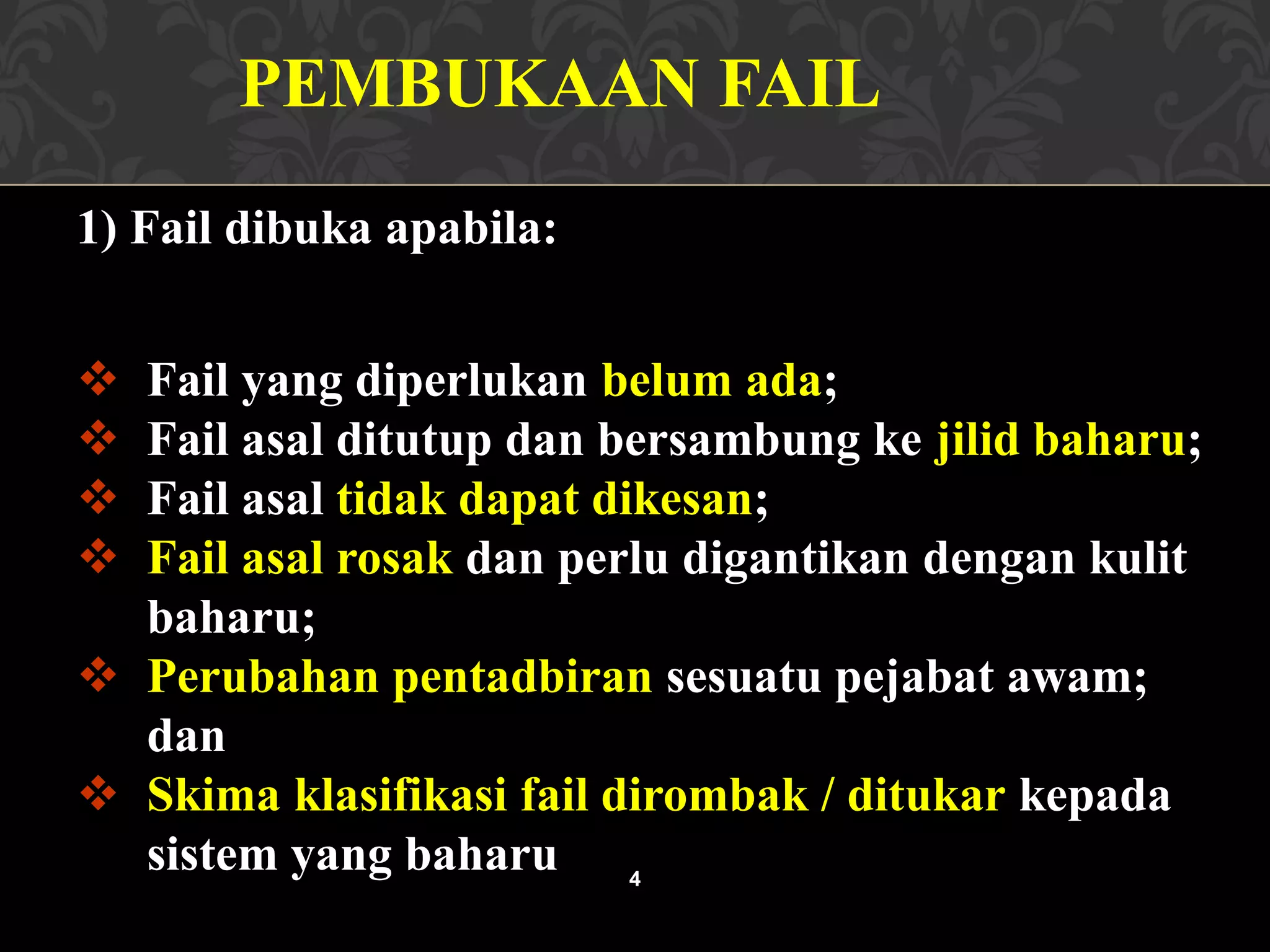 Web pengurusan fail rasmi | PDF