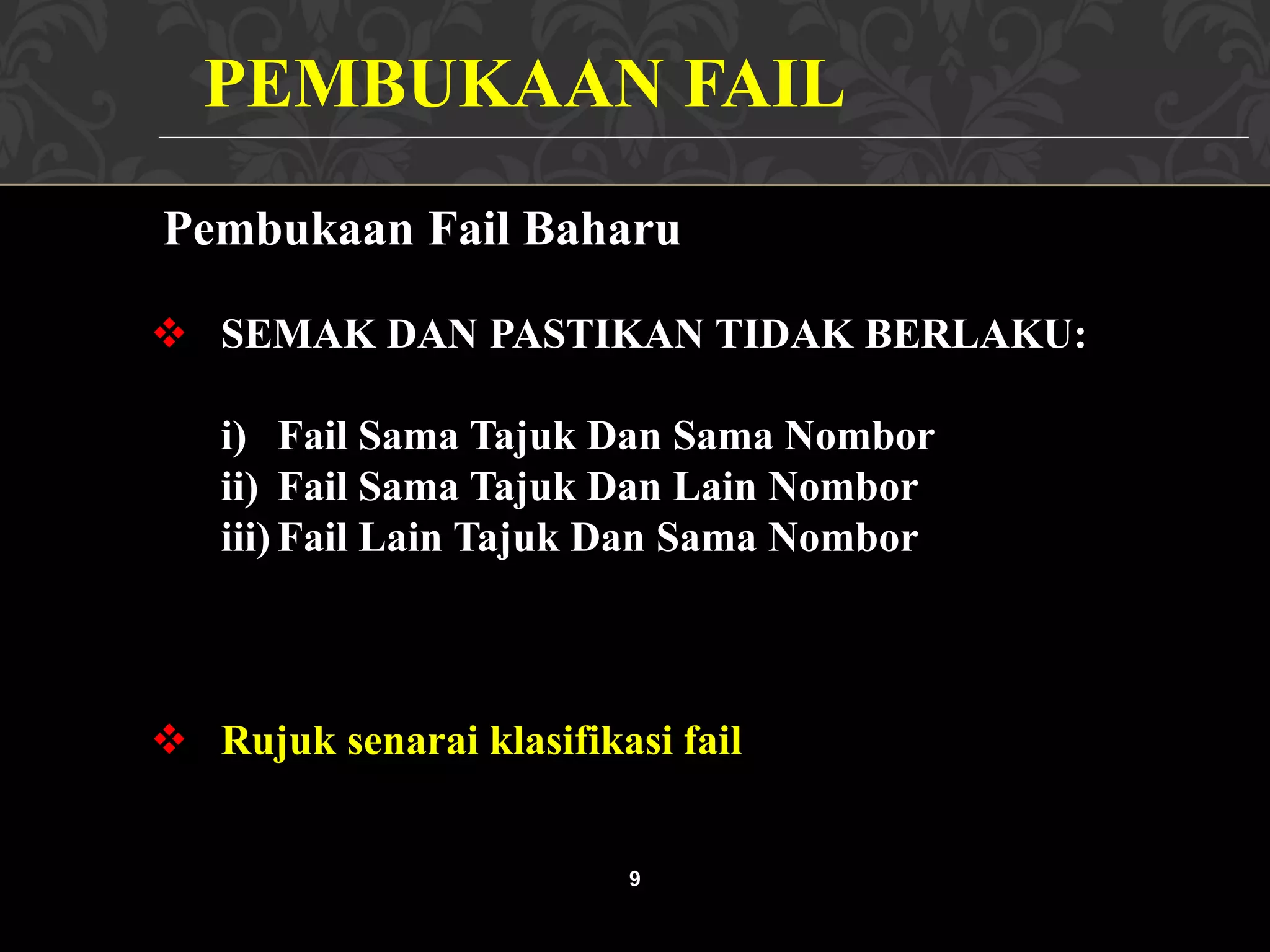 Web pengurusan fail rasmi | PDF