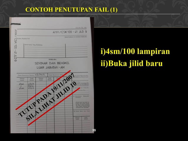 Web pengurusan fail rasmi | PDF