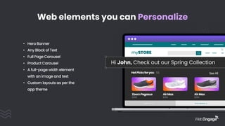 Website Personalization by WebEngage | PPT