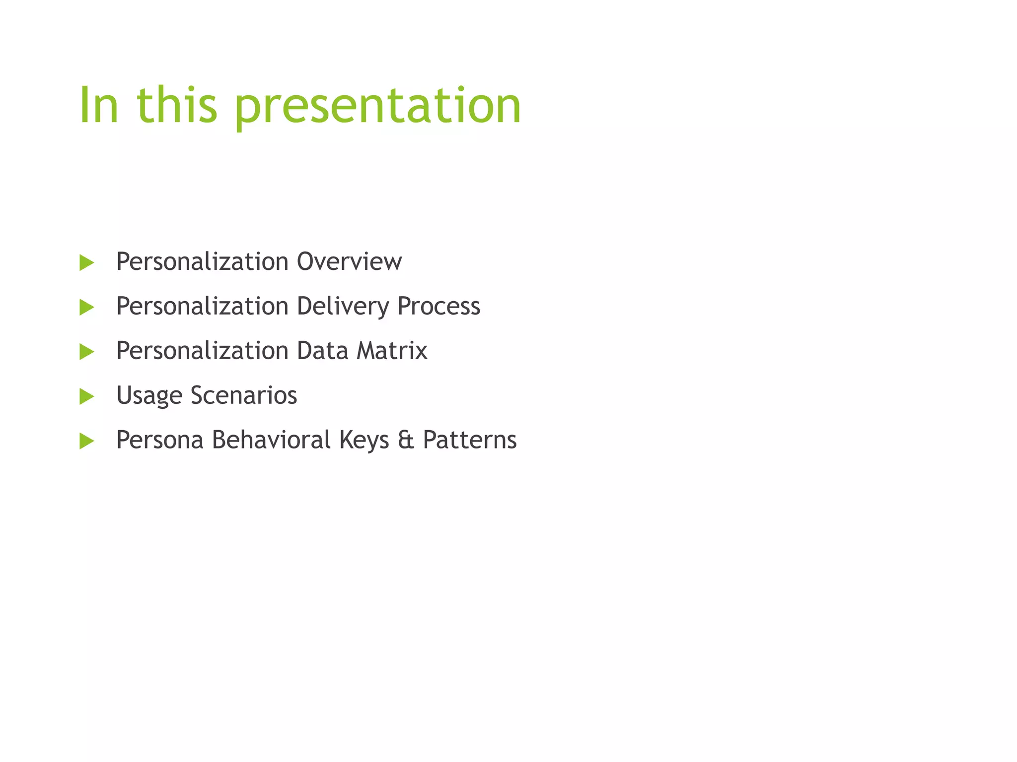 The Psychology of Effective Personalization | PPTX