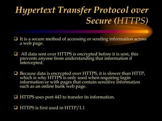 Information on protocols-email protocols | PPTX | Email | Internet