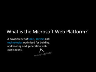 Web Platform Installer | PPT