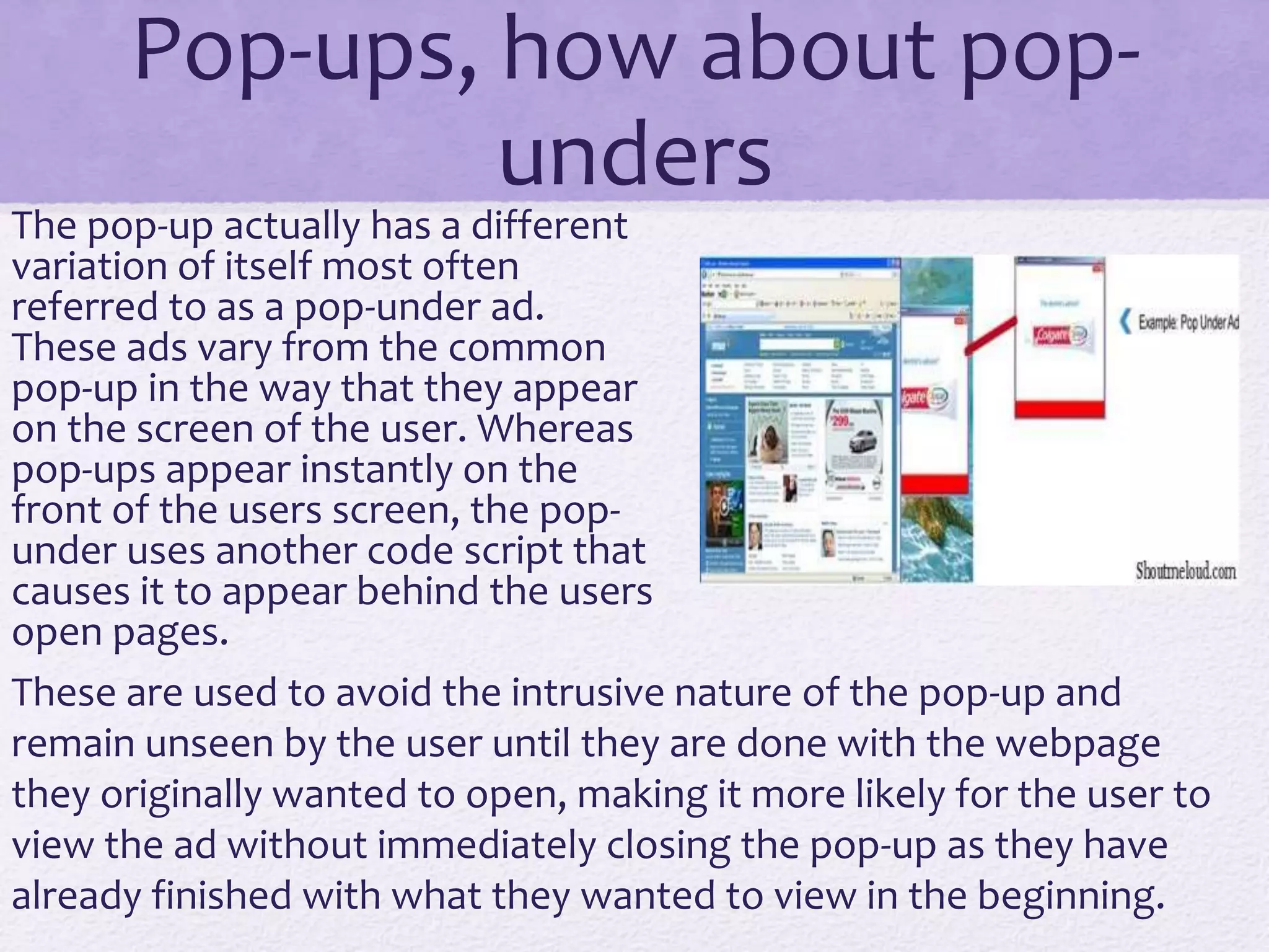 Web pop up timeline | PPT