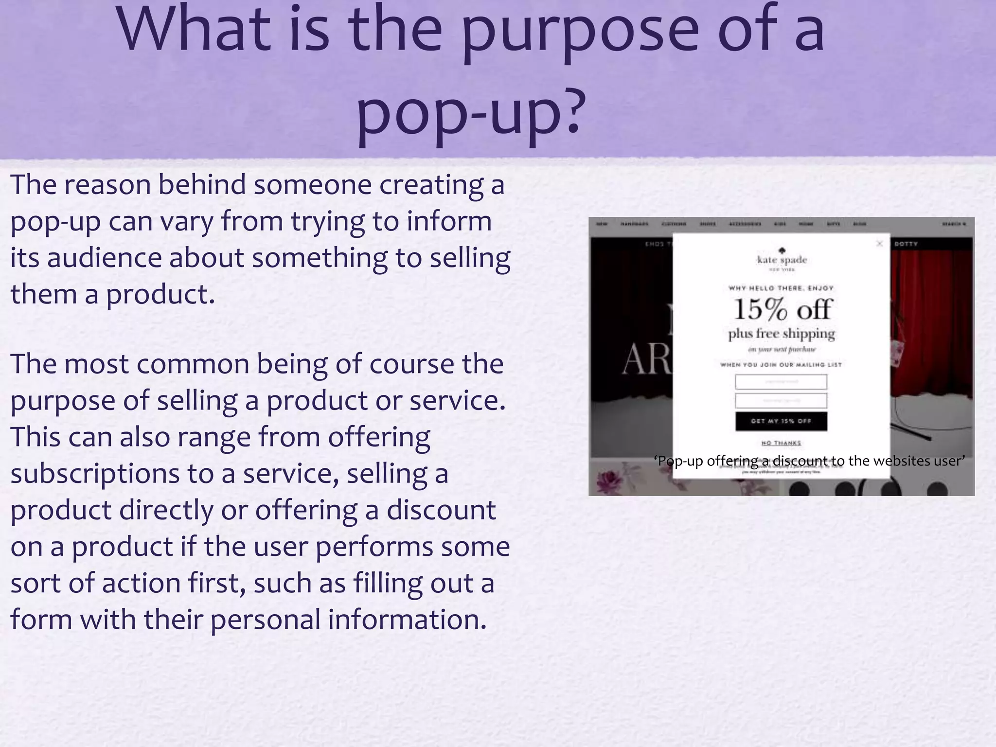 Web pop up timeline | PPT