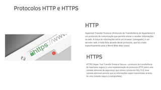 Web por baixo dos panos completo | PPT | Free Download
