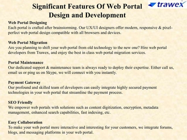 Web Portal Design and Development Service.pptx