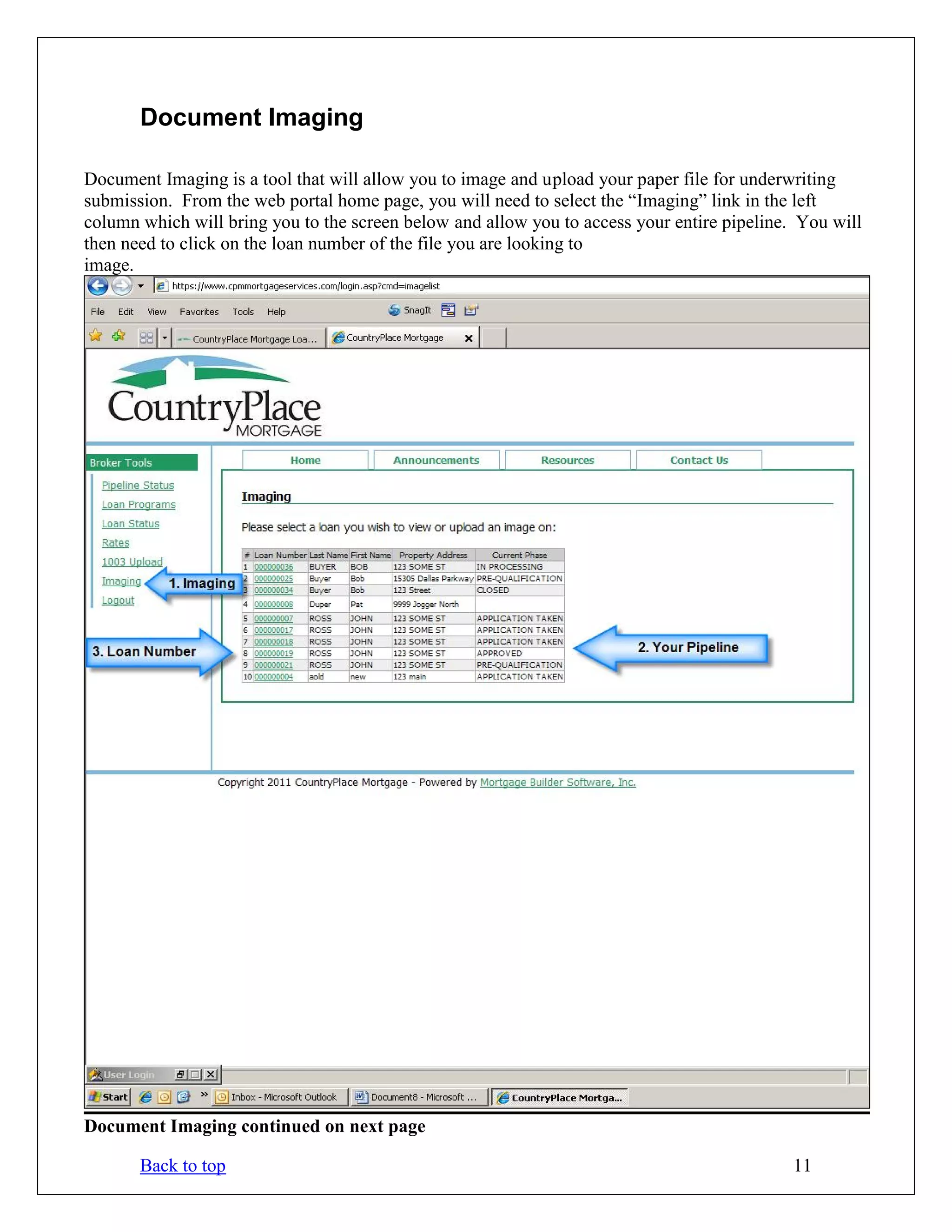 CountryPlace Customer Portal | PDF