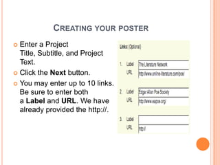 Web Poster Wizard | PPTX