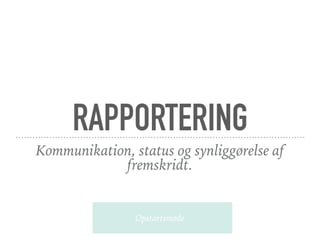 Webmanagerens Webproject Guide | PPT