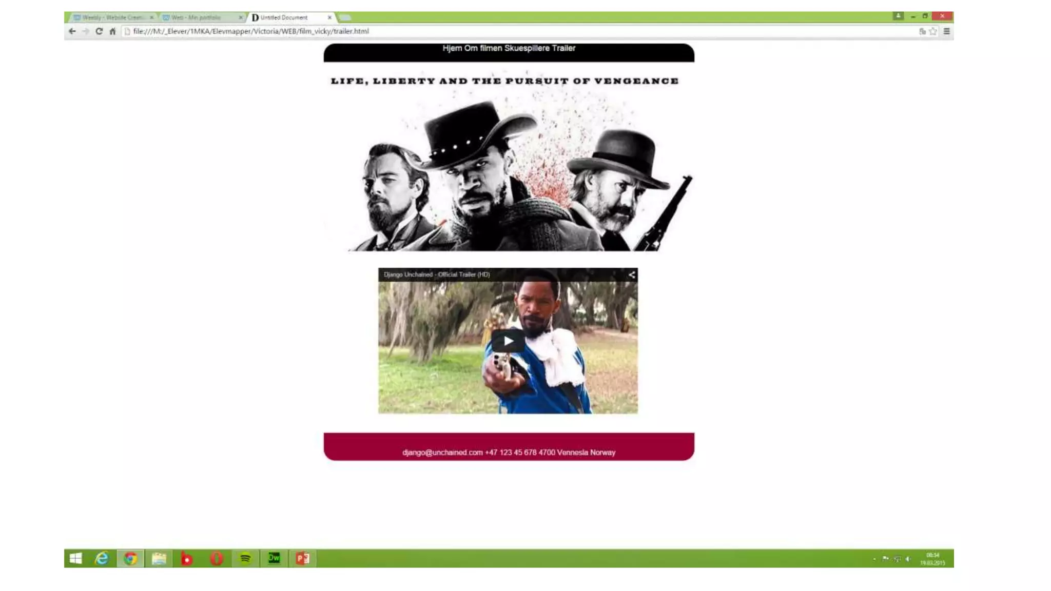 Web presentasjon | PPT