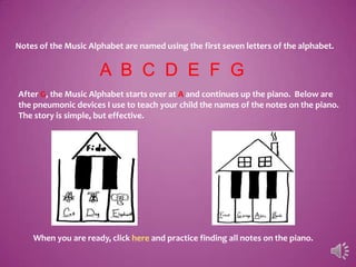 Fundamentals of Piano | PPTX