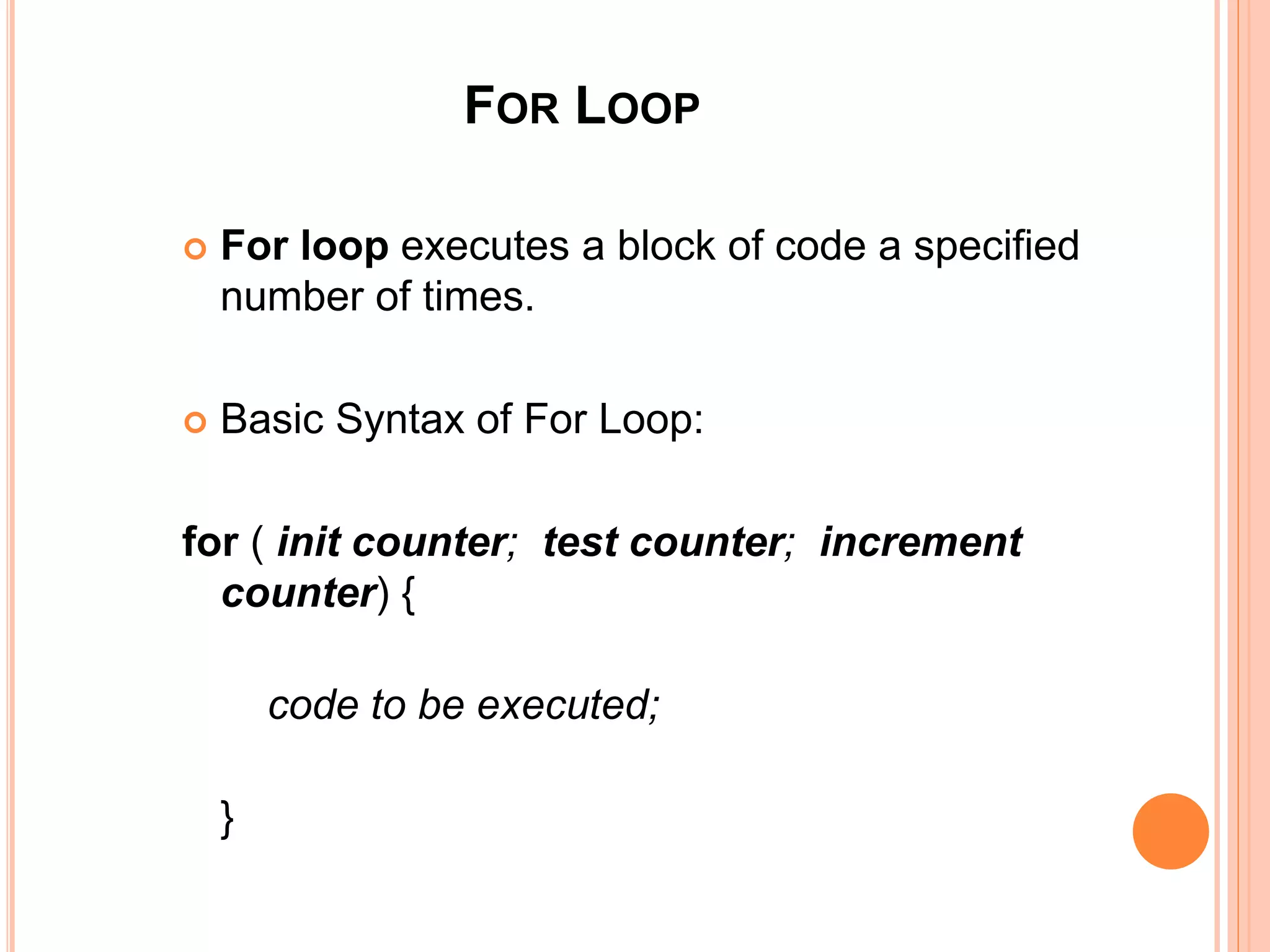 Statements And Conditions In Php Pptx Programming Languages Computing 