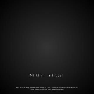 Company Profile - Nitin Mittal :: Creative Advertising Agency | PDF