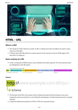 WEB PROGRAMMING -bharathiar unversity unit 3 | PDF