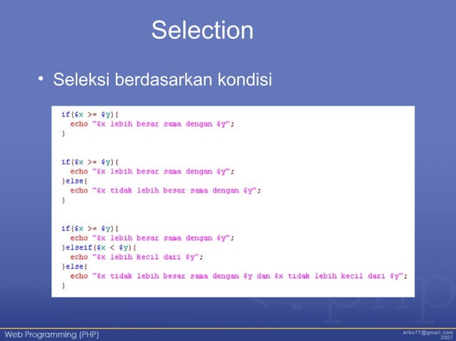 Web programming - Bagian 2 | PPT