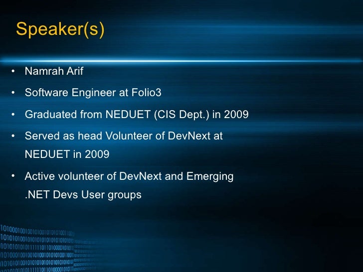 Devnext Web Programming Concepts Using Asp Net