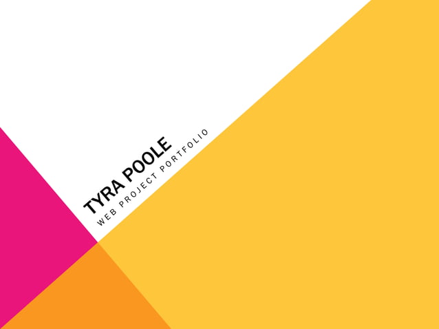 Web Project Portfolio Tyra Poole | PDF | Business | Business and Finance