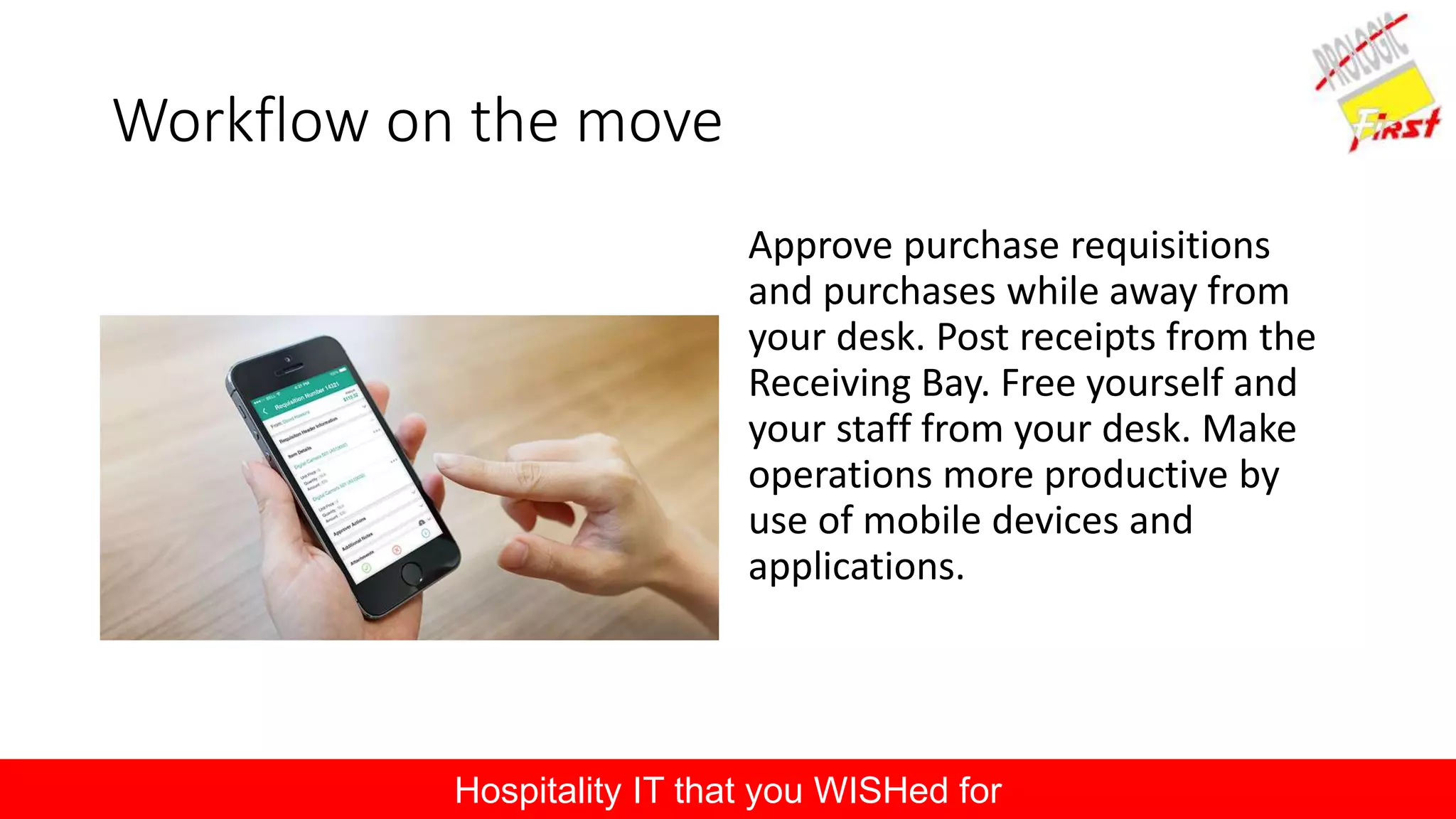 Web Prol'IFIC - Materials, Costing and Accounting Software for hotels ...
