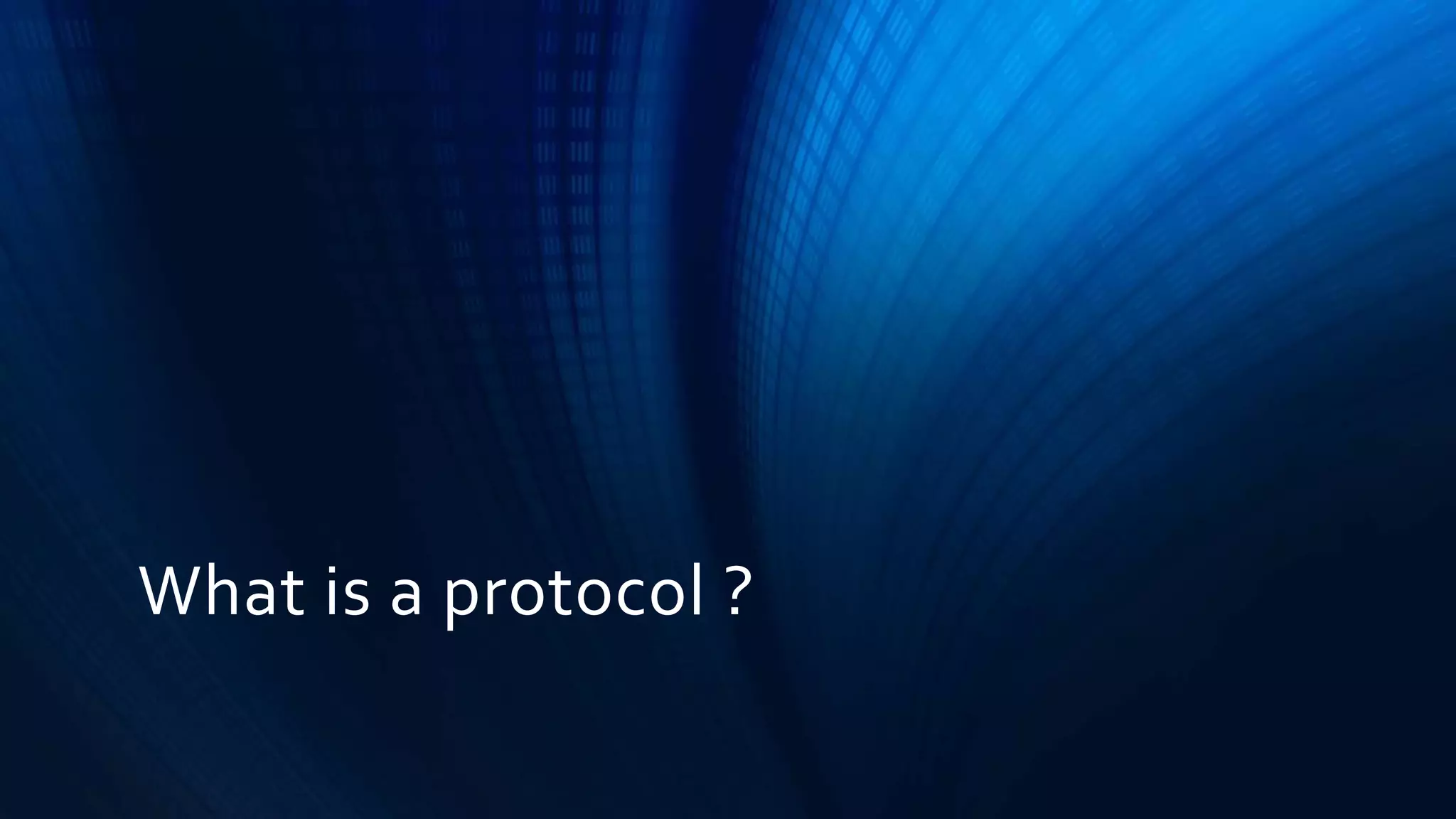 Web protocols that you should know as a developer | PPT