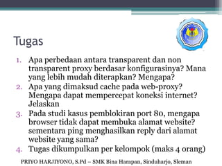 Web proxy pada mikrotik | PPT