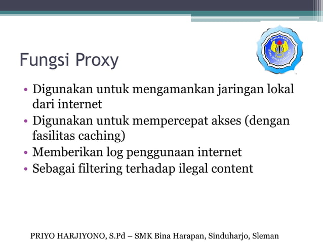 Web proxy pada mikrotik | PPT