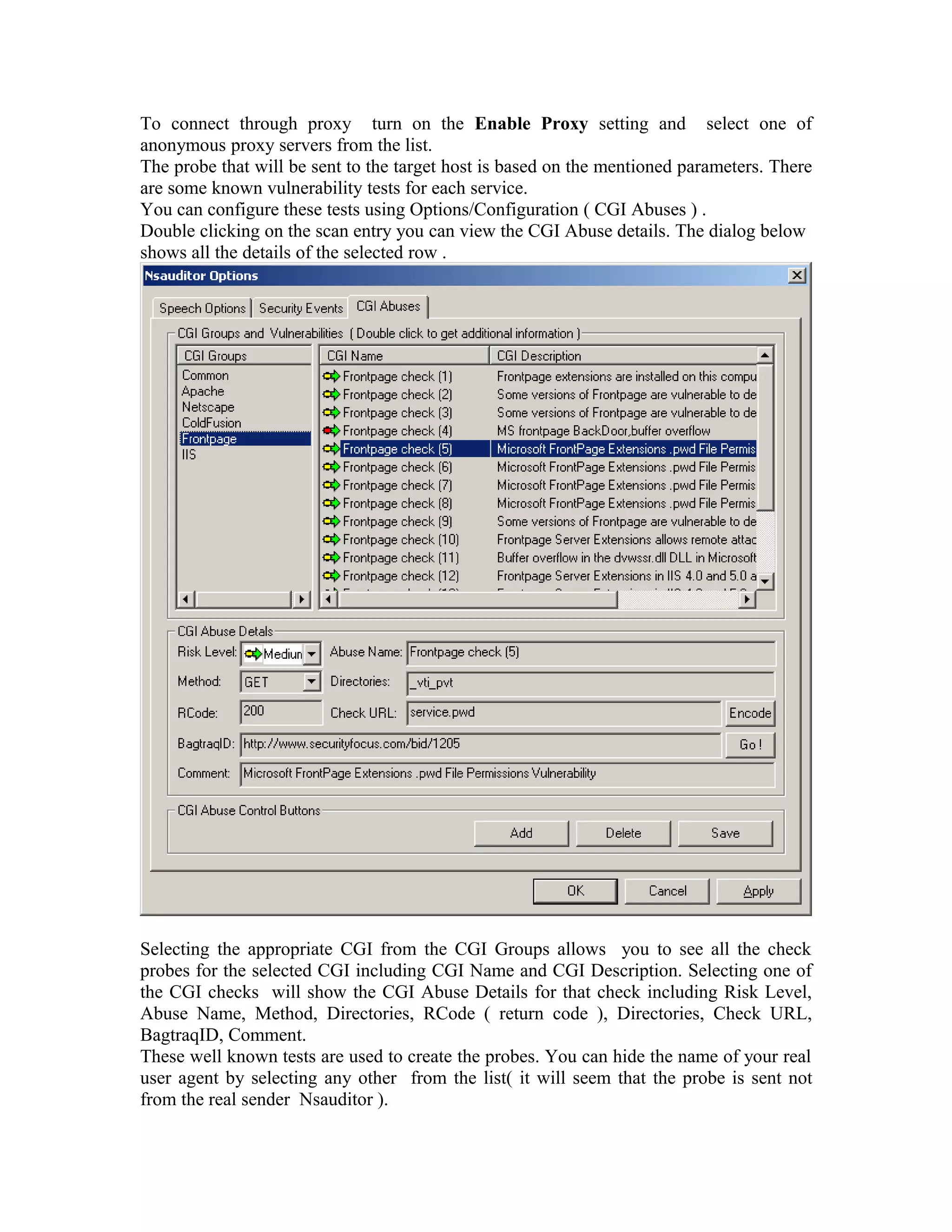Nsauditor Web Proxy Scanner | PDF | Free Download
