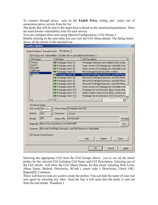 Nsauditor Web Proxy Scanner | PDF | Free Download