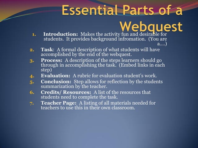 Webquest | PPT