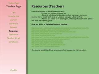 World War II letters Webquest | PPT